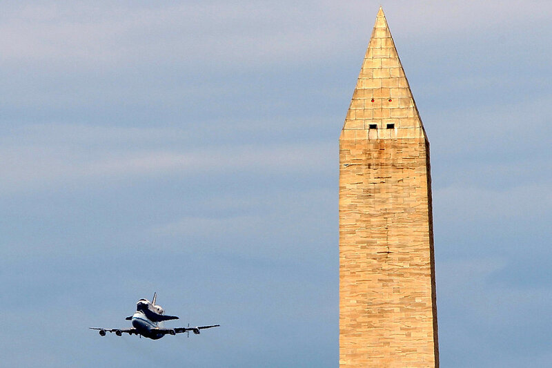 Space Shuttle Discovery Finishes Its Last Flight : The Two-Way : NPR