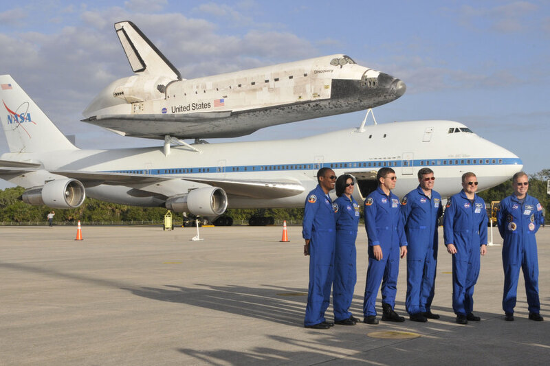 Space Shuttle Discovery Finishes Its Last Flight : The Two-Way : NPR