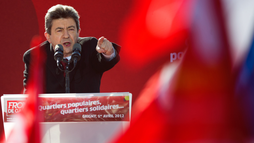 In France, Fiery Leftist Candidate Strikes A Nerve : NPR