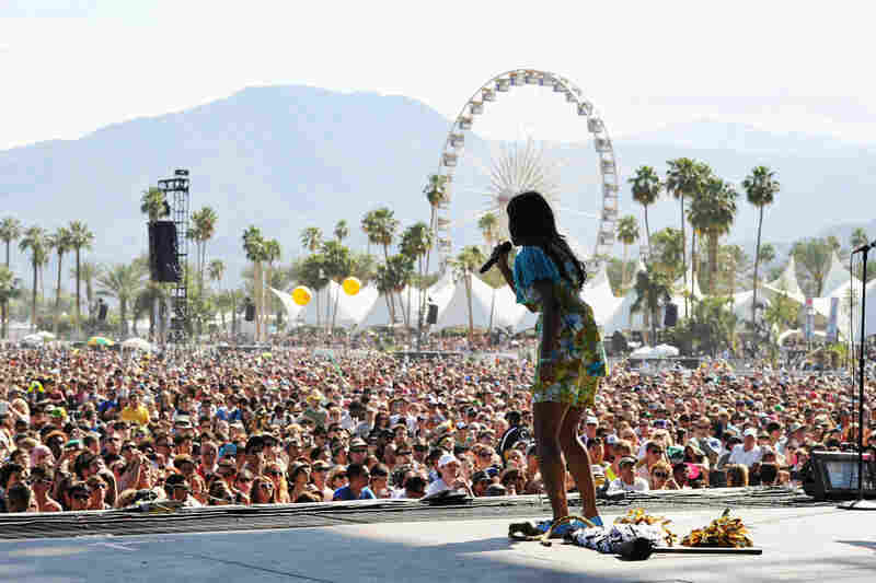 Marooned In L.A. For A Week, Coachella Bands Make Do : The Record : NPR