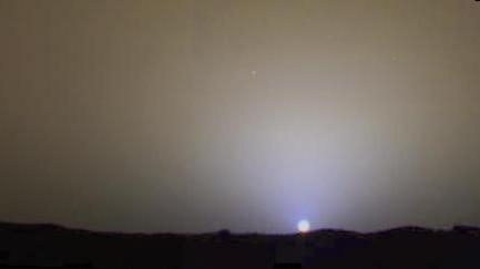 Sunset From Mars