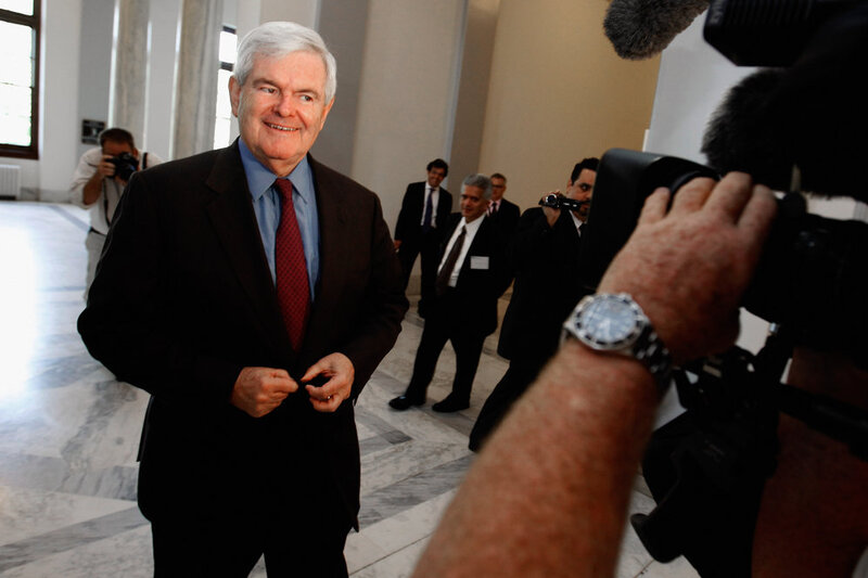 Gingrich Formally Ends Campaign, 'A Truly Wild Ride' : NPR