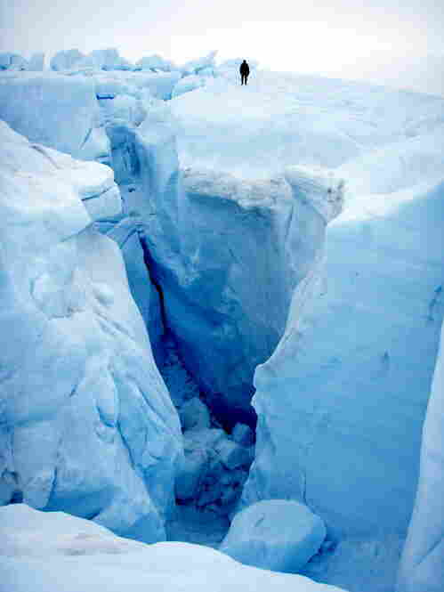 Greenland's Ice Melting More Slowly Than Expected : NPR