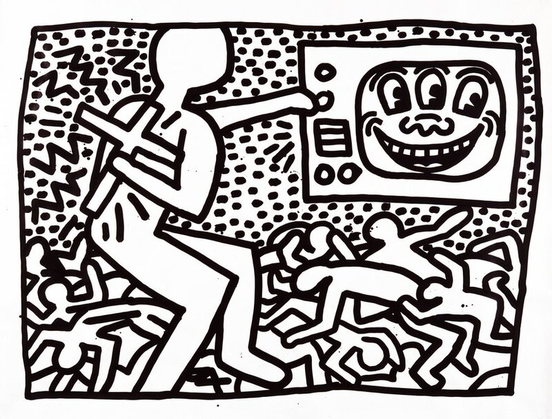 Keith Haring: A Return To His Radiant Roots : NPR