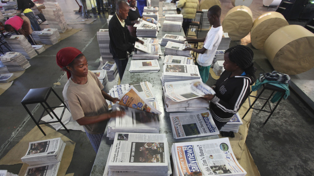 In Zimbabwe's Media, It's All About Robert Mugabe : NPR