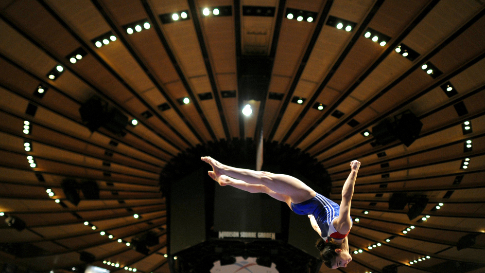 Gymnast's Journey: Toddler Tumbler To Golden Girl : NPR