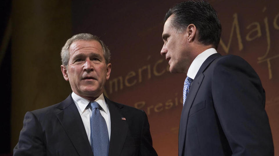 Bush Says 'I'm For Mitt Romney,' But He Likely Won't Play Role In ...