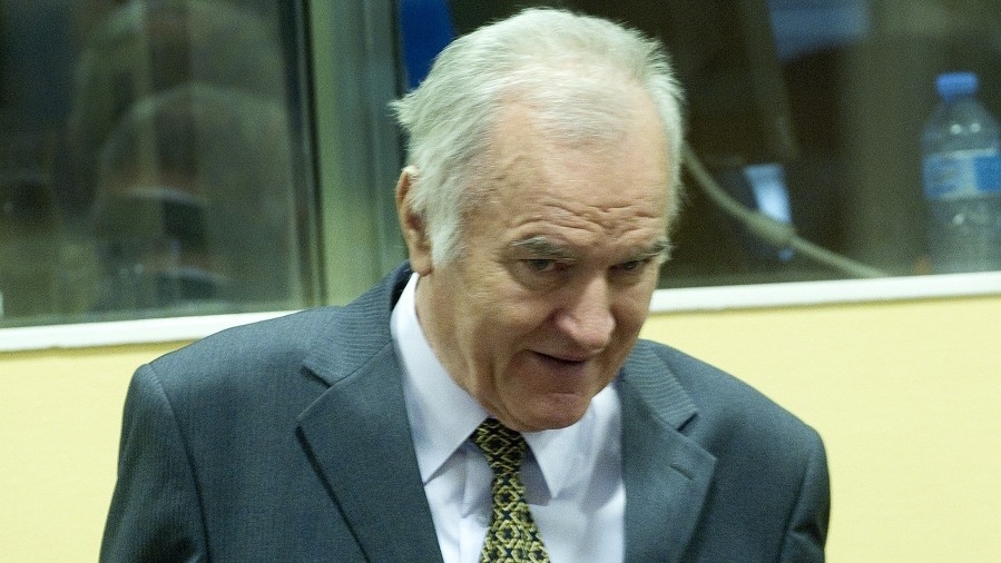 At Trial, Serb Gen. Mladic Taunts Survivors With Throat-Cutting Gesture ...