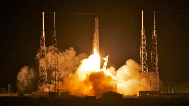 'Picture Perfect Launch' For Private Rocket Headed To Space Station ...