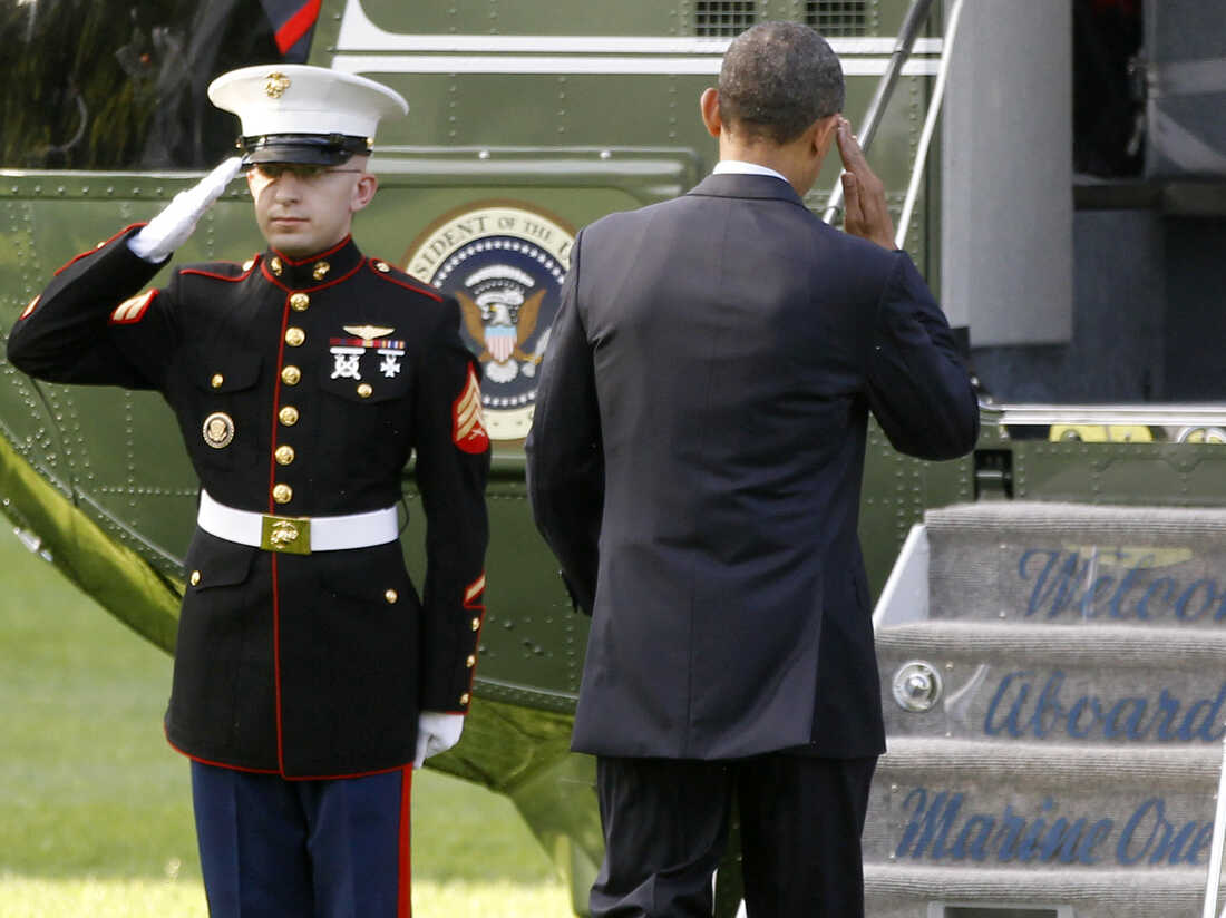 Obama Seeks To Gain Support Among Military Voters : NPR