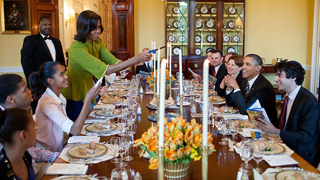 How Do Your Dinnertime Rules Compare With The Obamas'? : The Salt : NPR