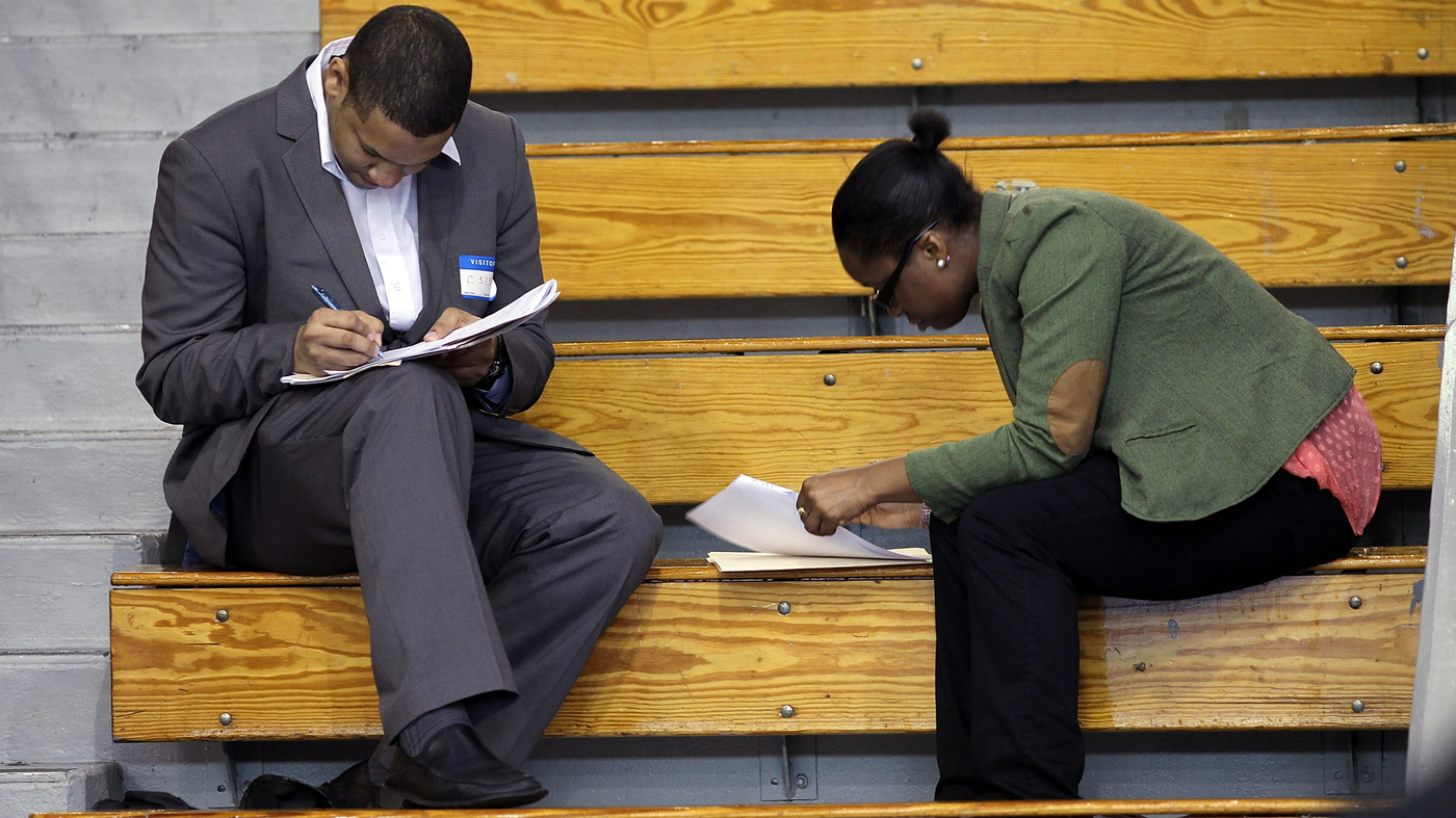 Help Wanted. But Not For Mid-Level Jobs : NPR