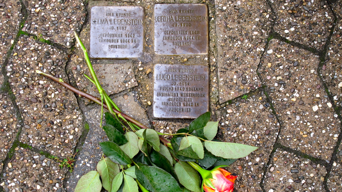 A Family's Visit To Holocaust 'Stumbling Stones' Evokes Strong Emotions ...