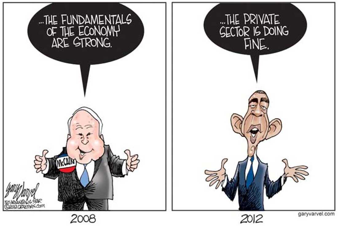 Double Take 'Toons: Self-Inflicted Wounds? : NPR