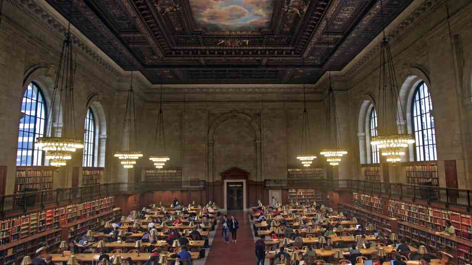Loud Debate Rages Over N.Y. Library's Quiet Stacks : NPR