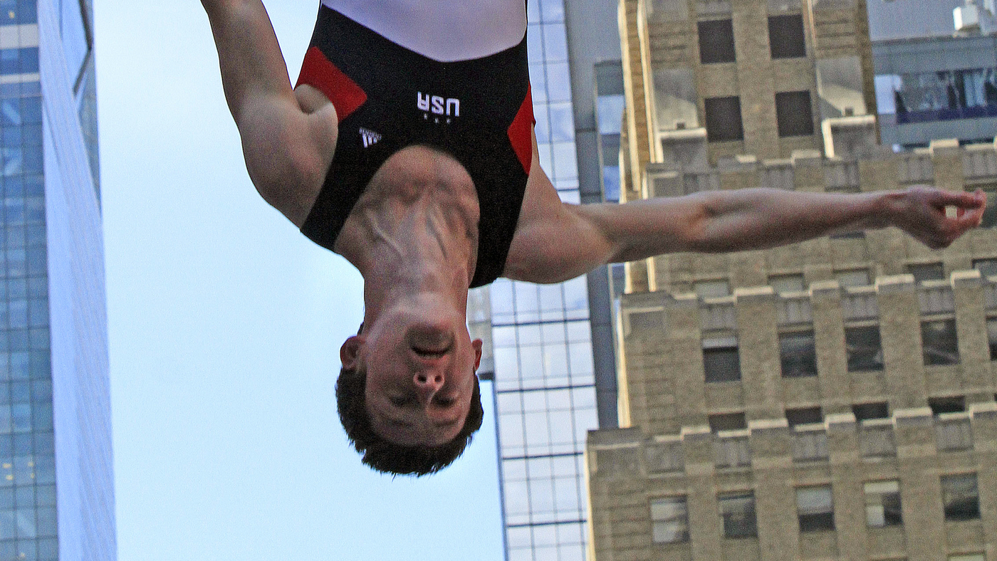 Tough Bounce: 2 Brothers, 1 Olympic Trampoline Slot : NPR