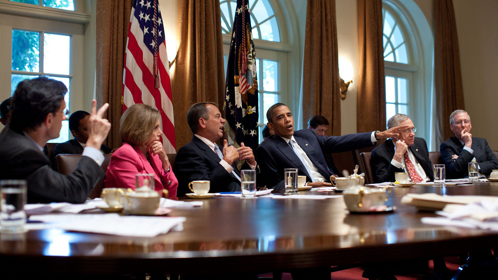 Obama And Congress: Bipartisanship Talk Met Reality : NPR