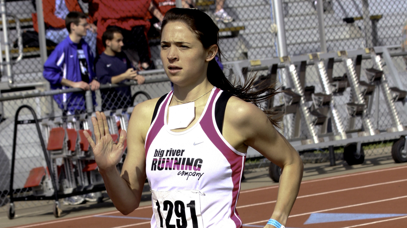 Runner Has Eyes On Two Prizes: Olympics, Ph.D. : NPR