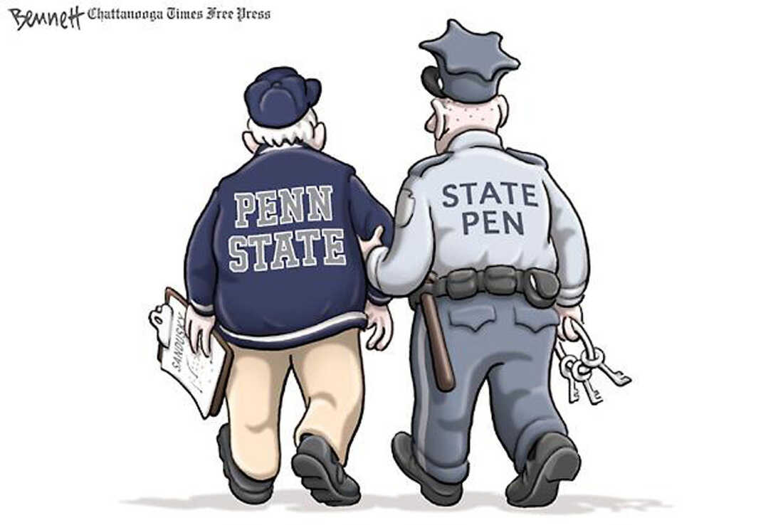 Double Take 'Toons: Jerry Sandusky Convicted : NPR