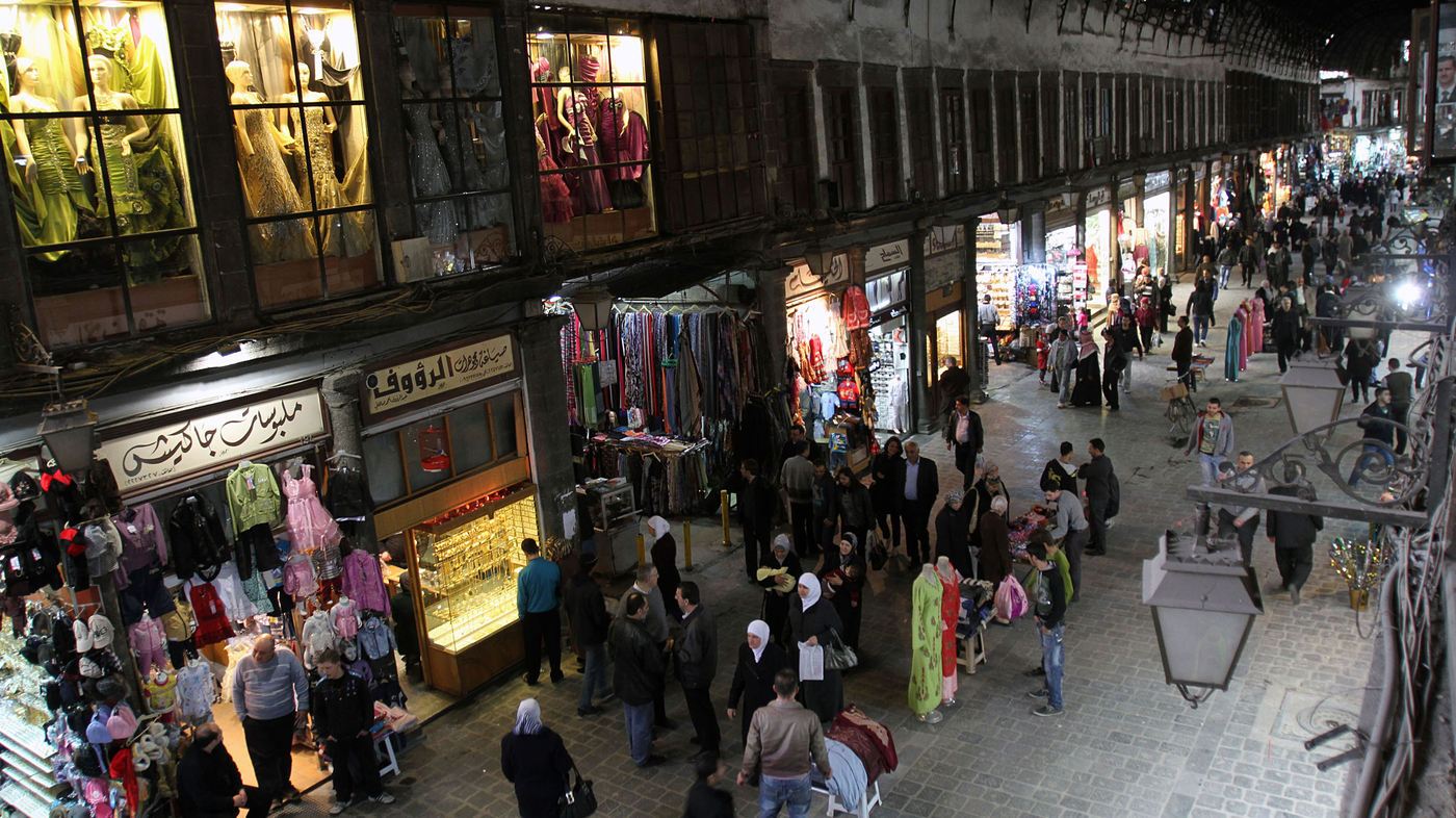 In A Syrian Souk, Support For The Regime Falters : NPR