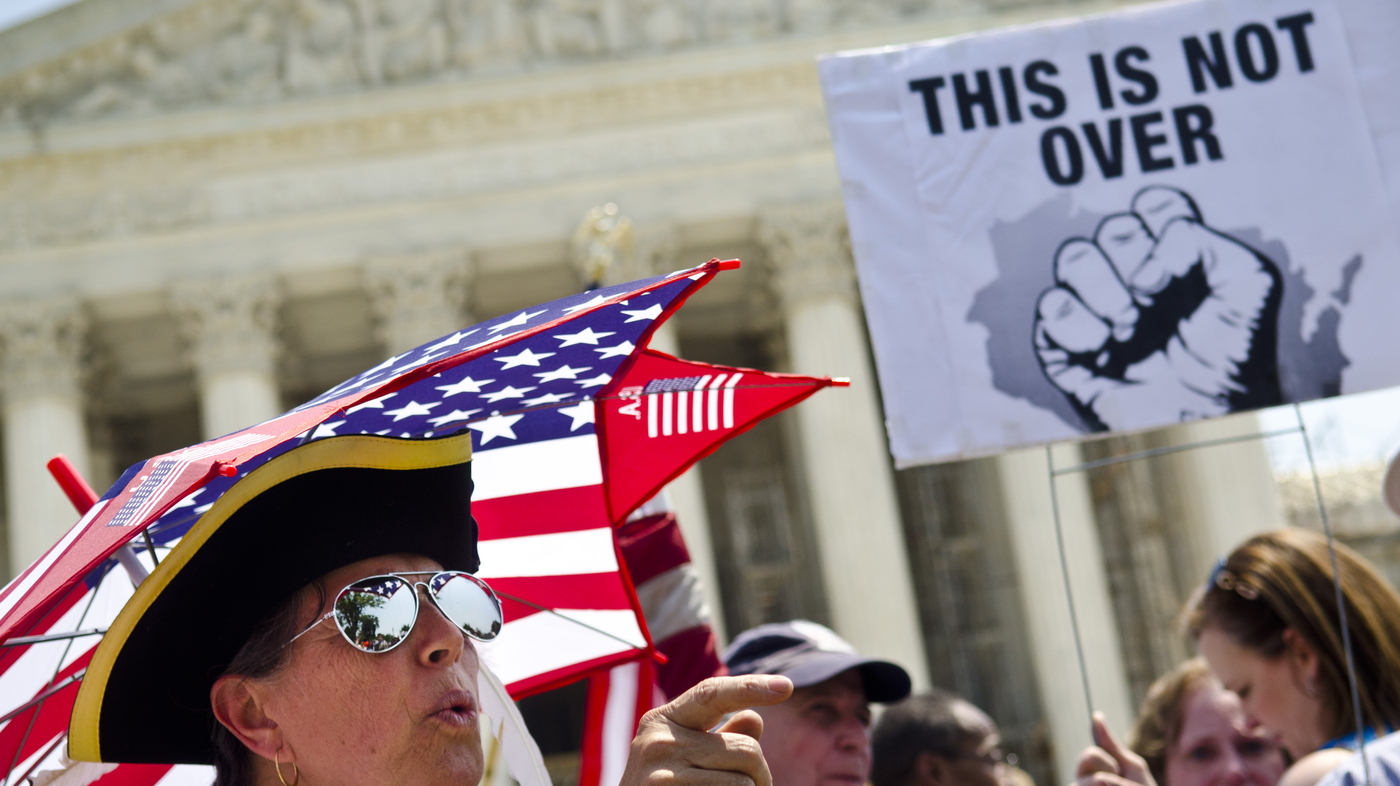 Tea Party Sees Ruling As New Rallying Cry : NPR