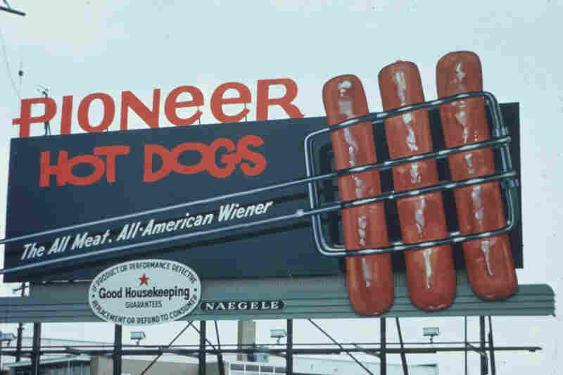 All Across America, Meat Billboards Ruled The Road : The Salt : NPR