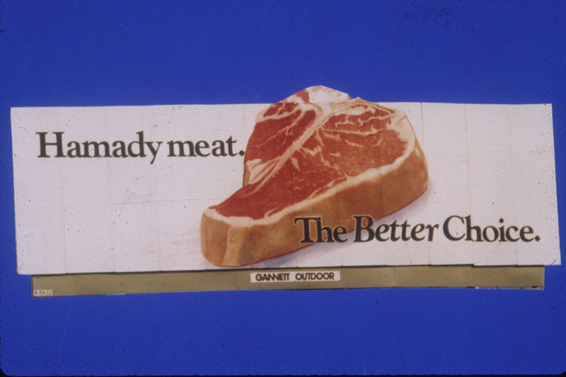 All Across America, Meat Billboards Ruled The Road : The Salt : NPR