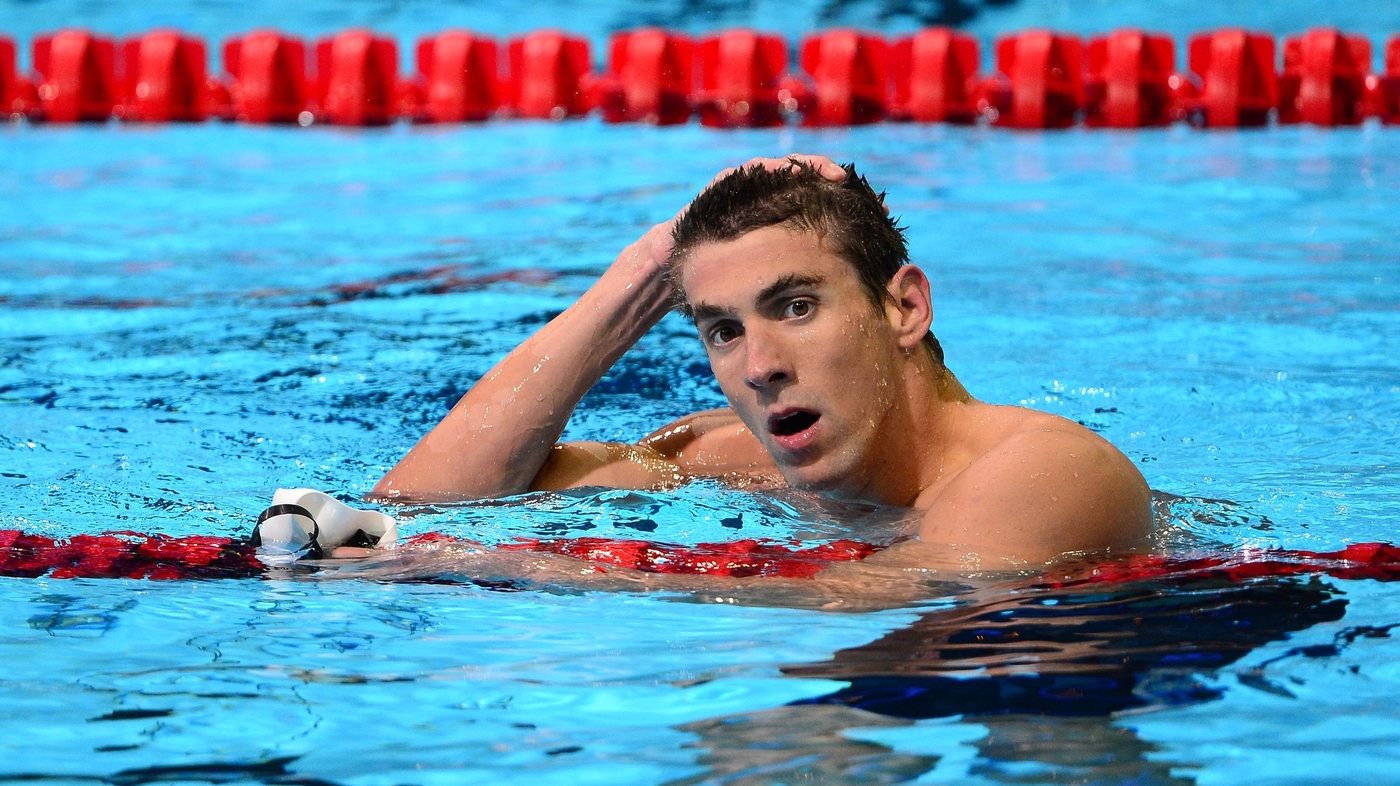 Phelps Will Not Try For 8 Medals This Year : The Two-Way : NPR