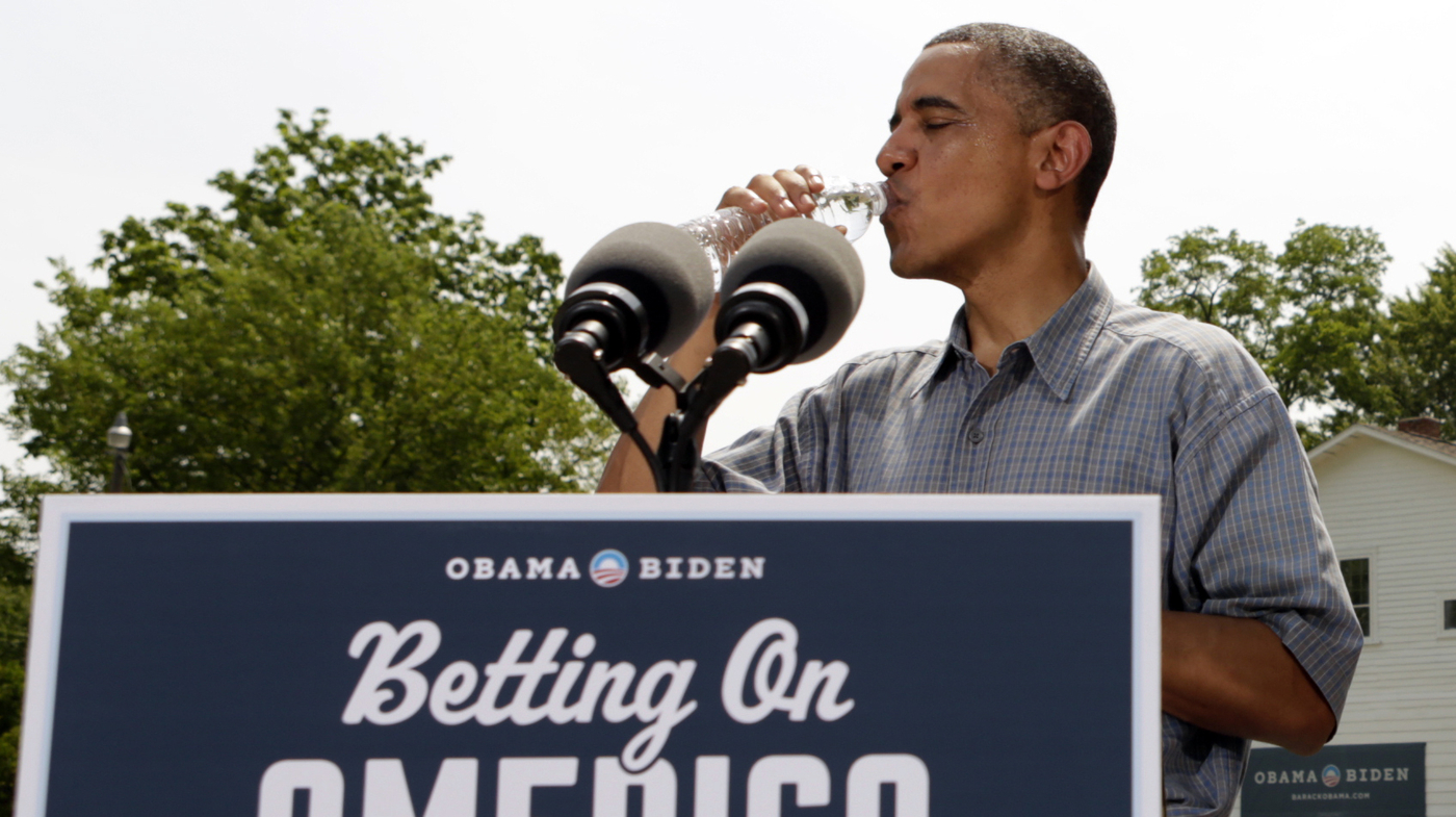 Obama Touts Auto Bailout In Ohio Tour : It's All Politics : NPR