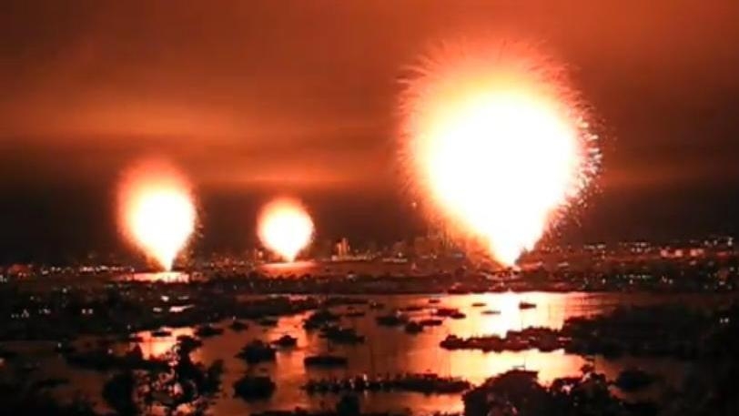KABOOM! San Diego's Entire Fireworks Show Ignites At Once : The Two-Way ...