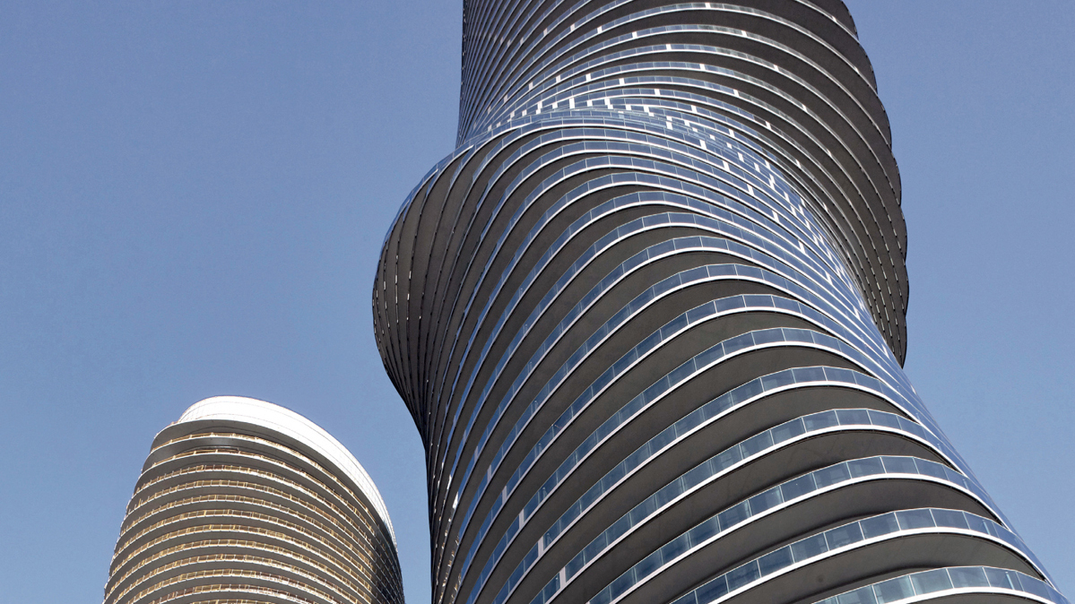 Buildings That Wheeze, Squeeze And Dance : Krulwich Wonders... : NPR