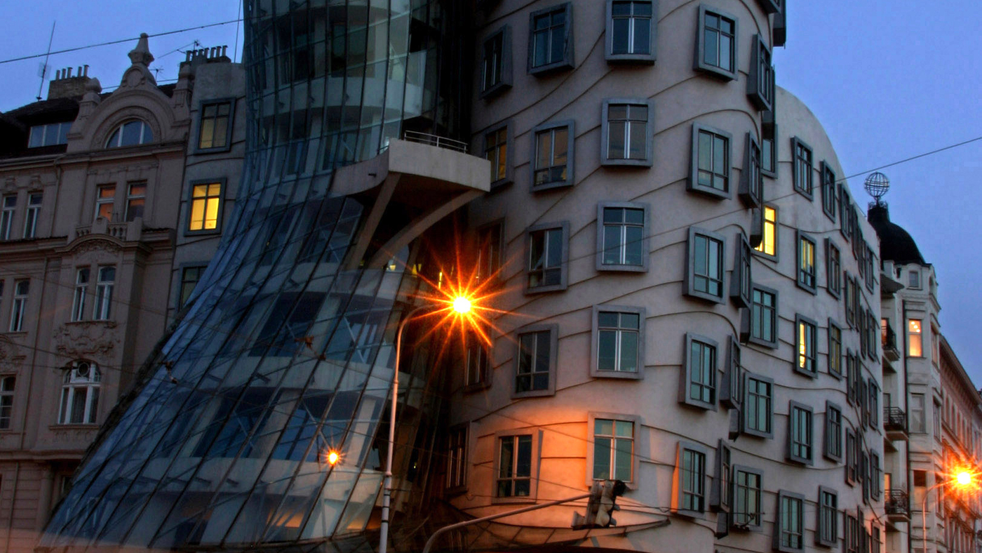 Buildings That Wheeze, Squeeze And Dance : Krulwich Wonders... : NPR