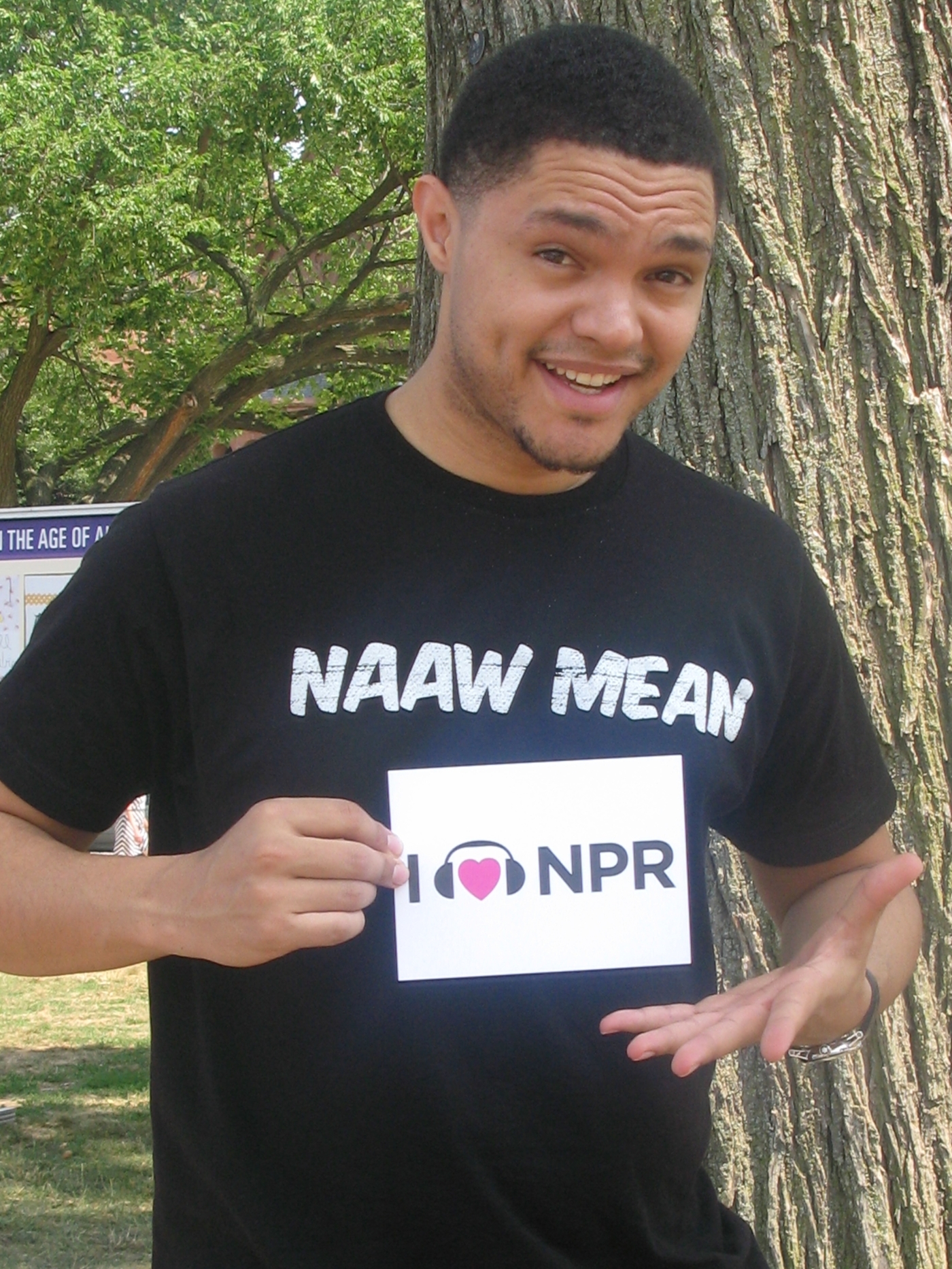Comedian Trevor Noah Hearts NPR : NPR Extra : NPR
