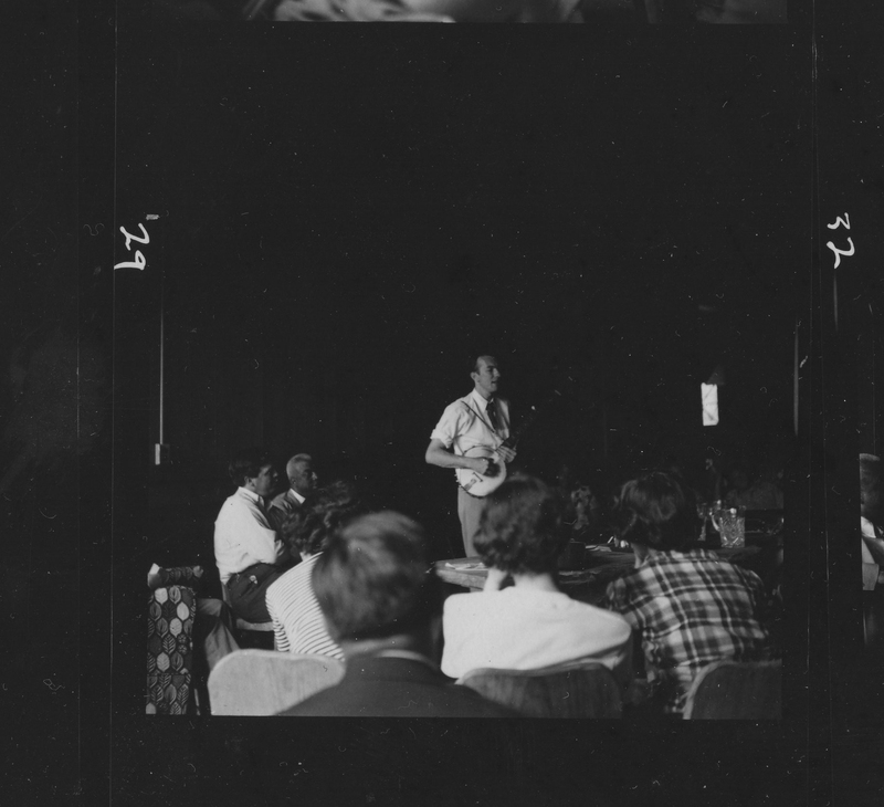 Rare Photos: One Of Woody Guthrie's Last Shows : The Picture Show : NPR