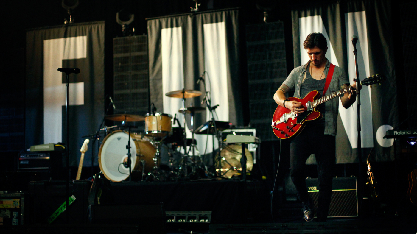 The Guitar Tech Who Keeps fun. Running : The Record : NPR