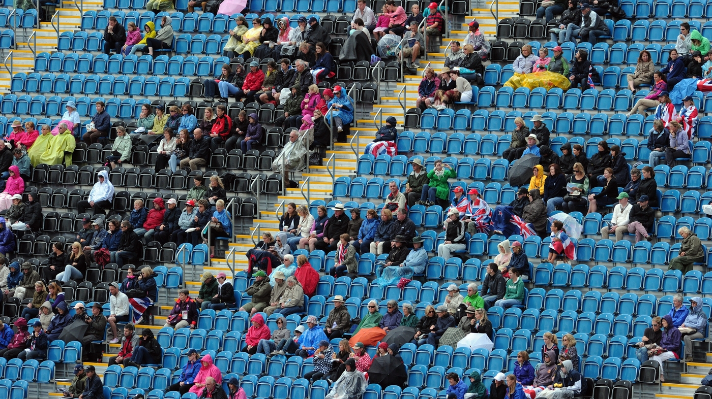 Empty Seats Have Olympic Committee Playing Defense : The Torch : NPR