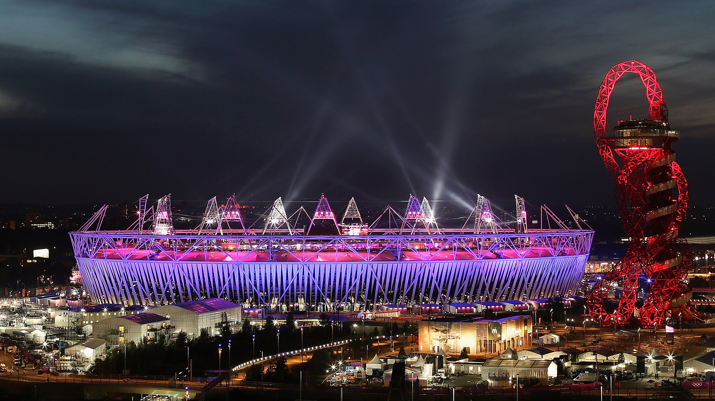 London Games Bid Spectacular Farewell : The Torch : NPR
