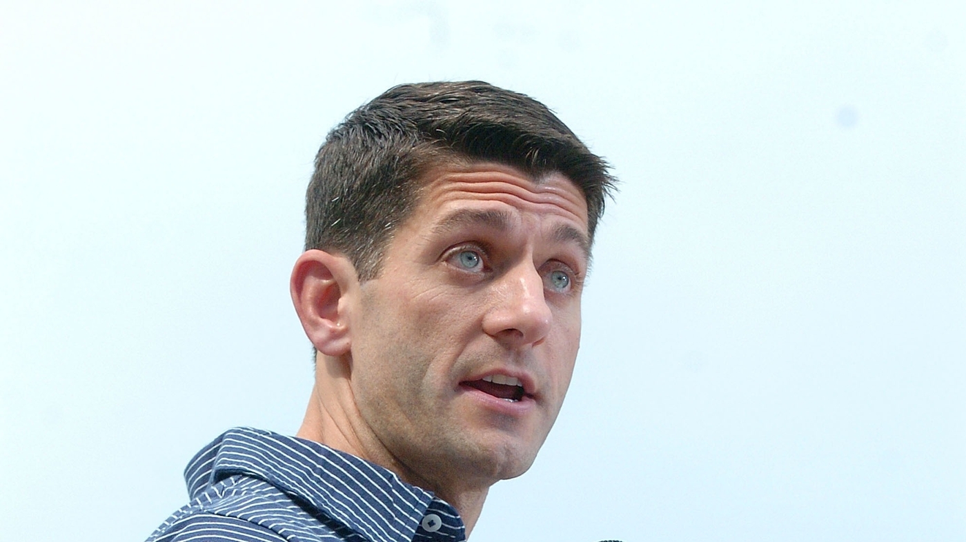 Ryan Takes His Workout On The Road : It's All Politics : NPR