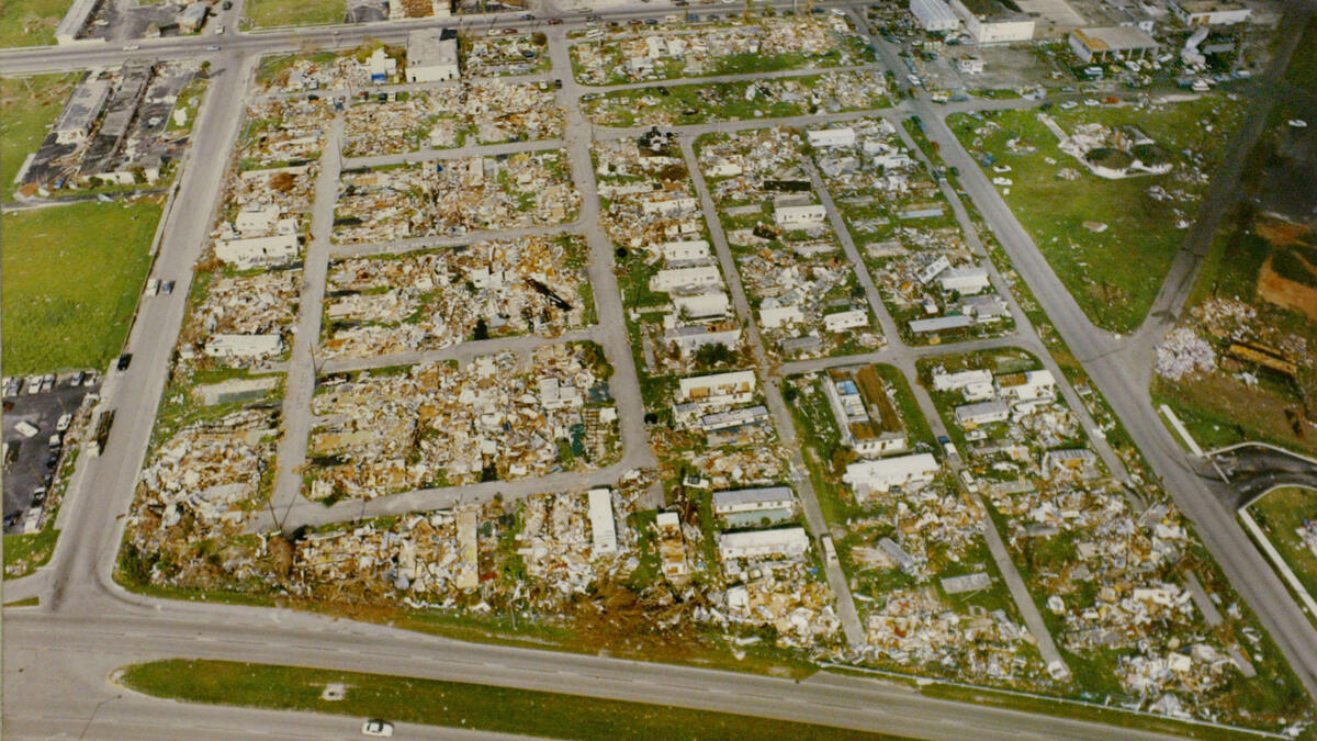 A City Leveled By Hurricane Andrew Rebuilds, Again : NPR