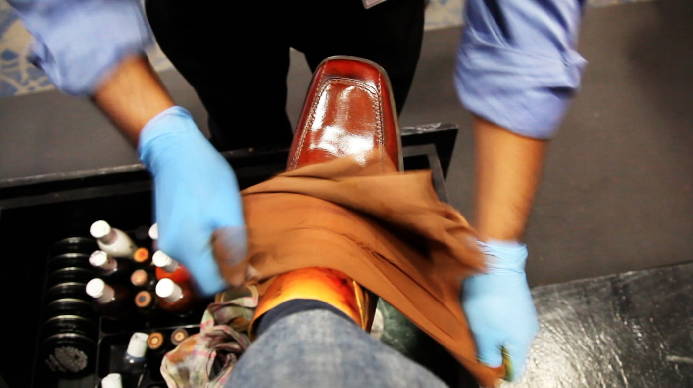 For A Craftsman, Shining Shoes Offers Ties To Home : NPR