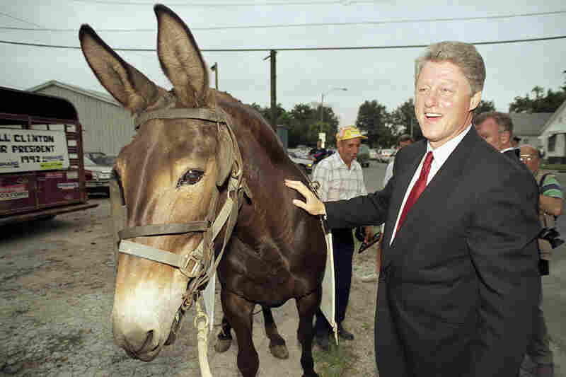 Political Animals On The Campaign Trail : The Picture Show : NPR