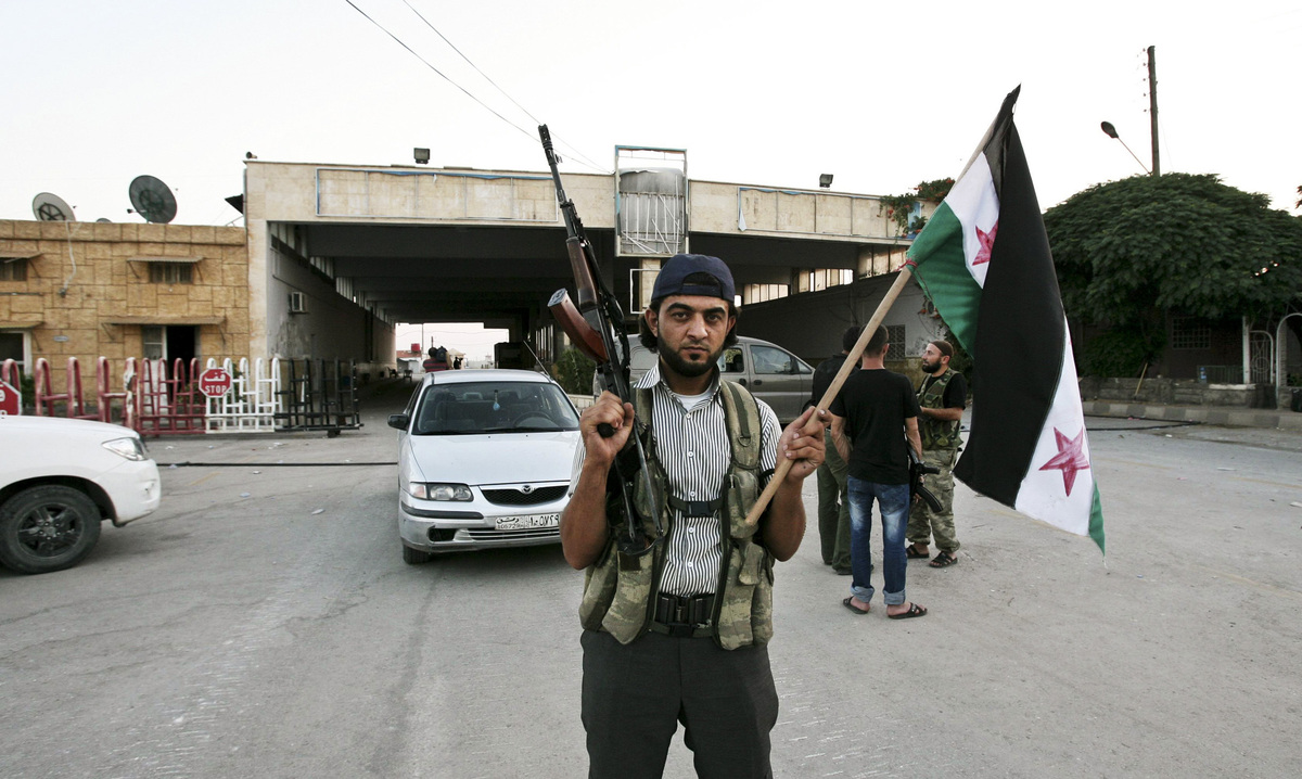 Syrian Rebel Leader Keeps Order On The Border : NPR