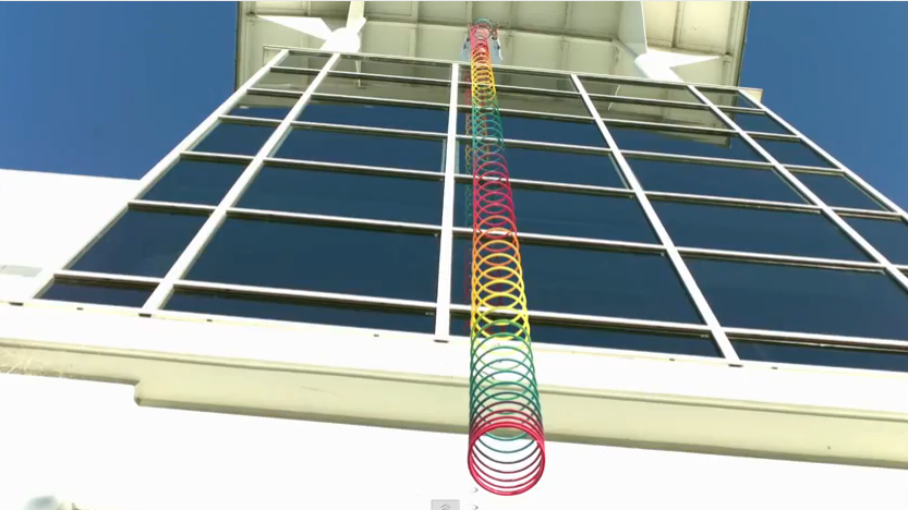 The Miracle Of The Levitating Slinky : Krulwich Wonders... : NPR