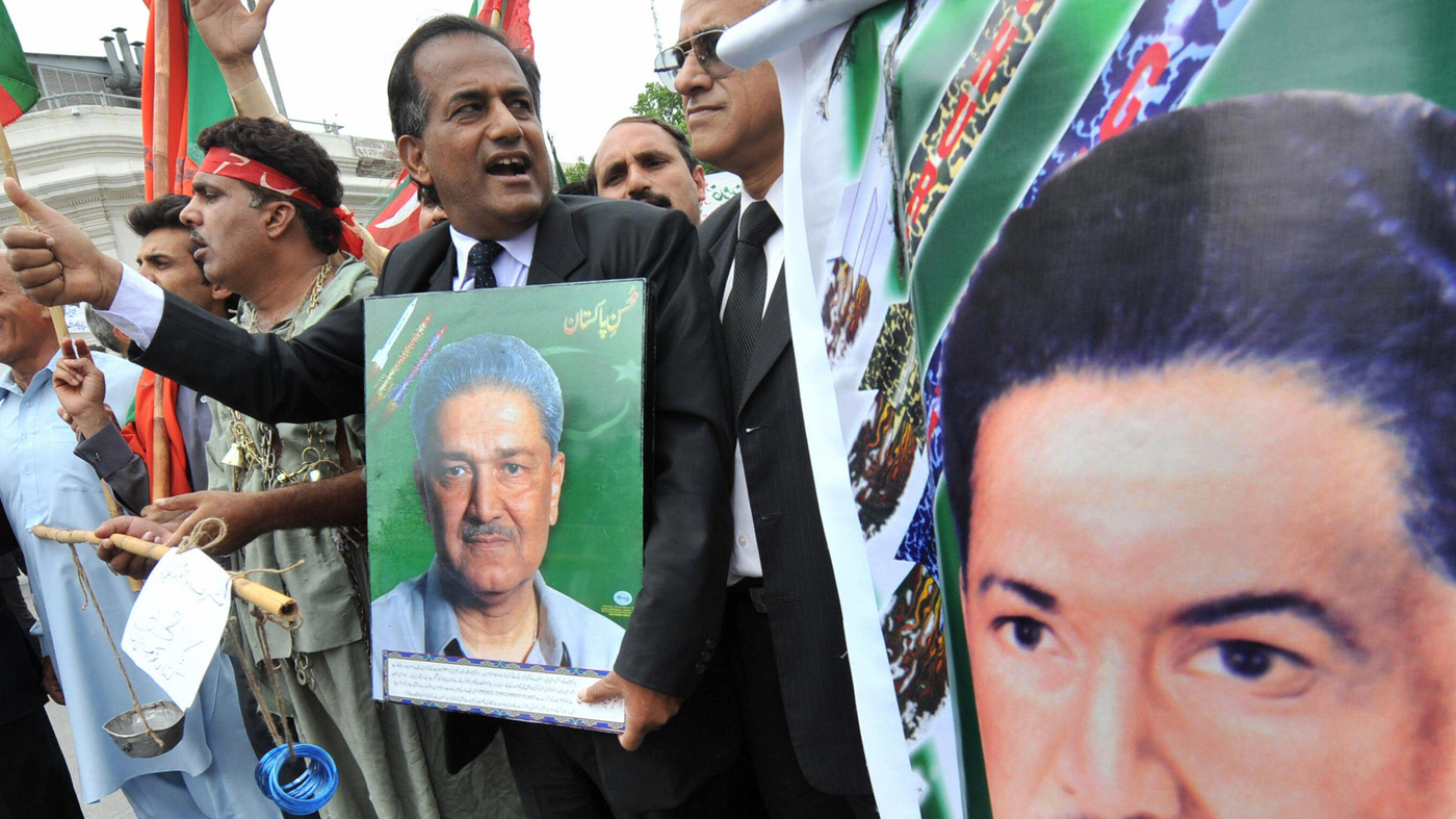 Father Of Pakistan's Nukes Enters Politics : NPR