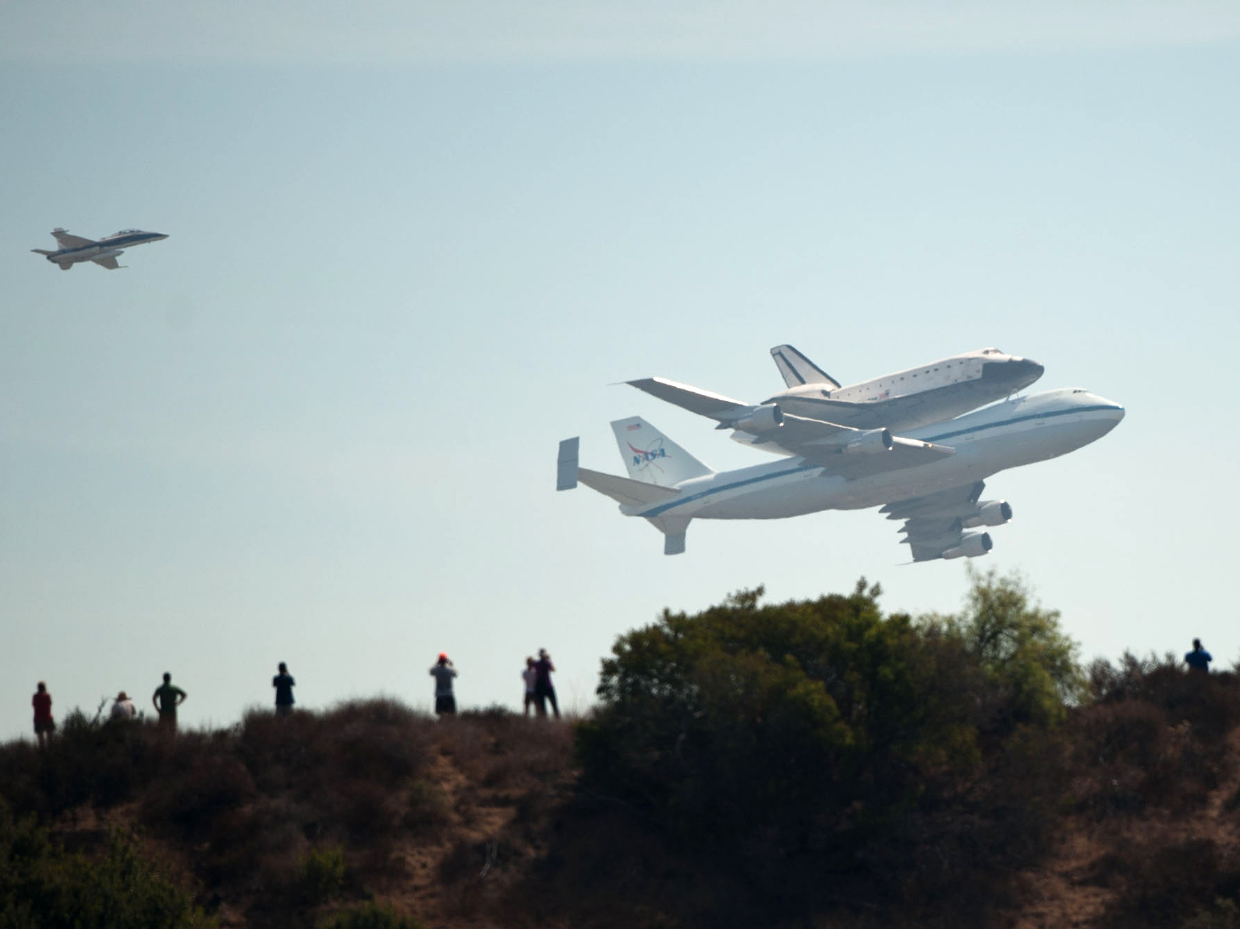Touchdown: Space Shuttle Endeavour Lands In Los Angeles | NCPR News