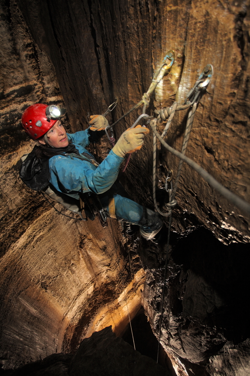 Illuminating The Underworld In A Deep, Dark French Cave : The Picture ...