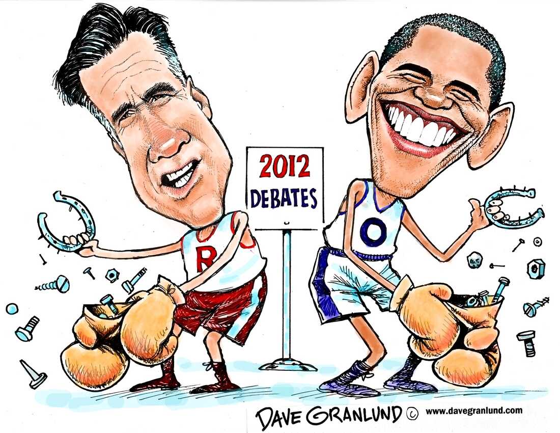 Double Take 'Toons: Debate Prep : NPR