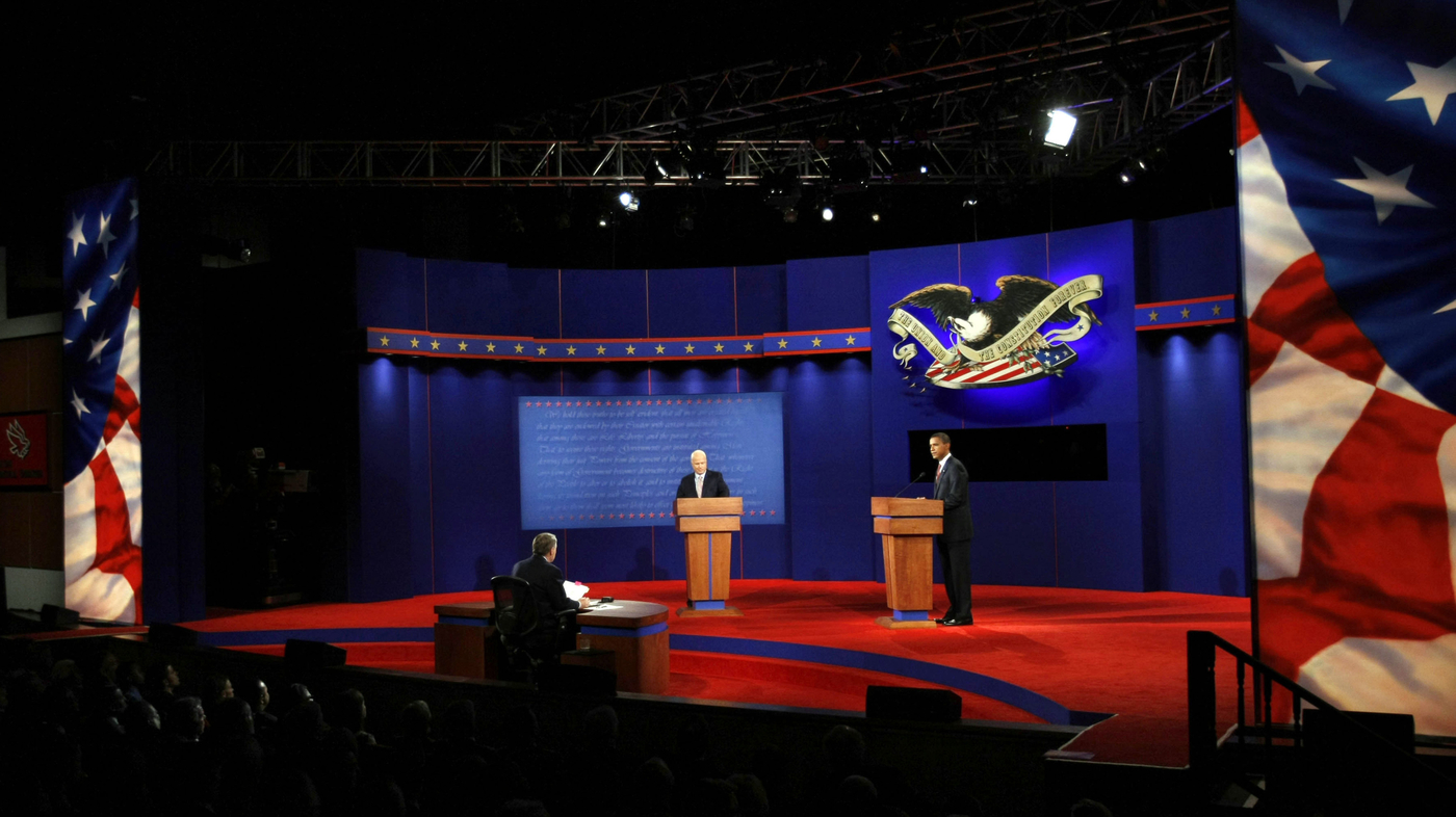 To Prep For Debates, Stand-Ins Take The Stage : NPR