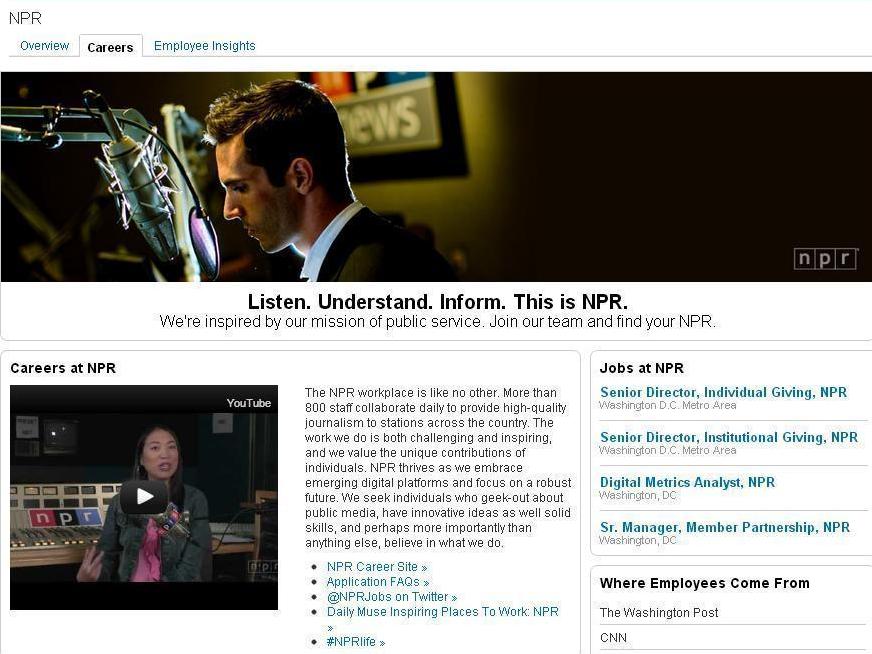 A New Look for the NPR LinkedIn | NCPR News