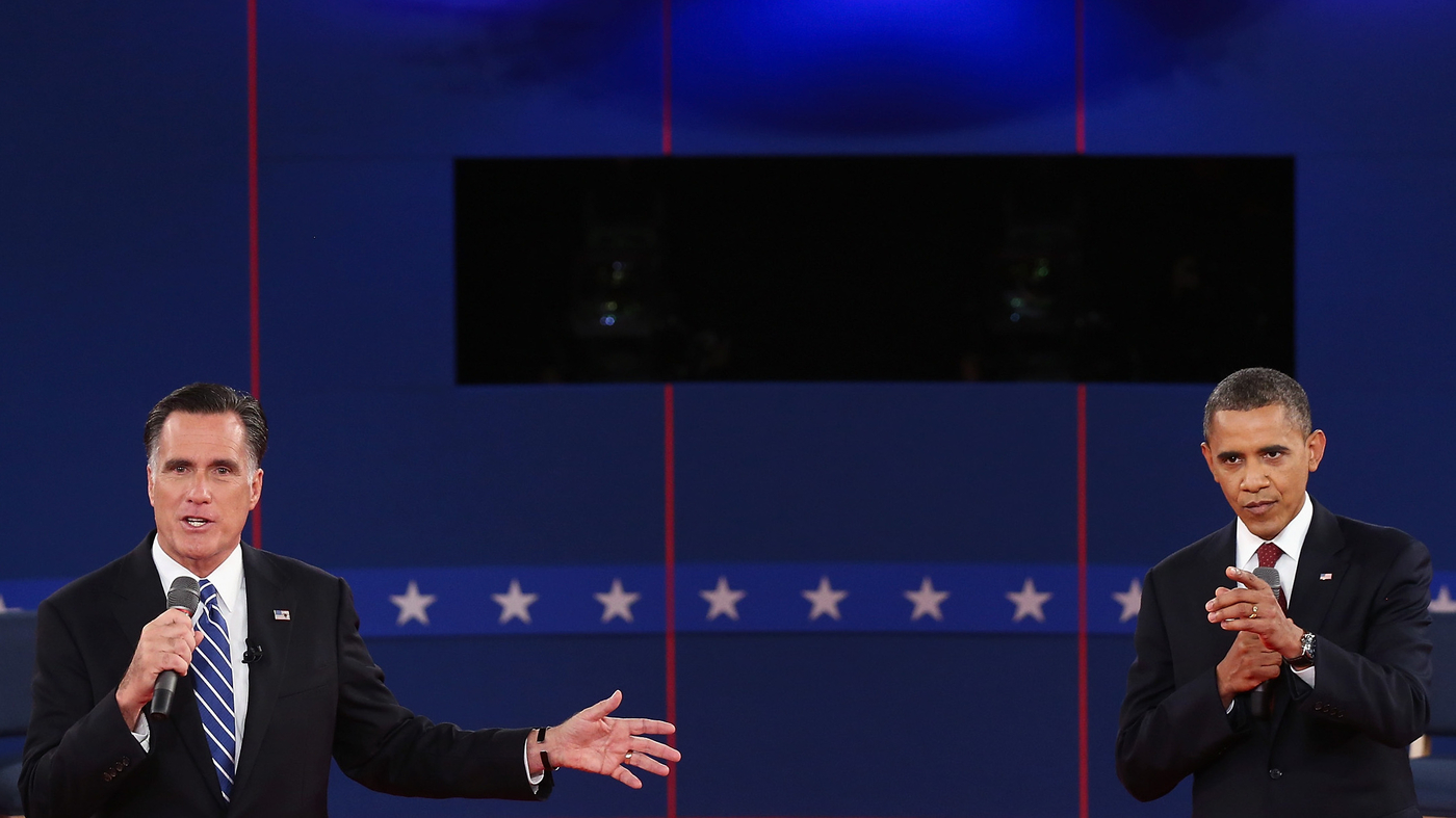 Photos From The Second Presidential Debate : NPR